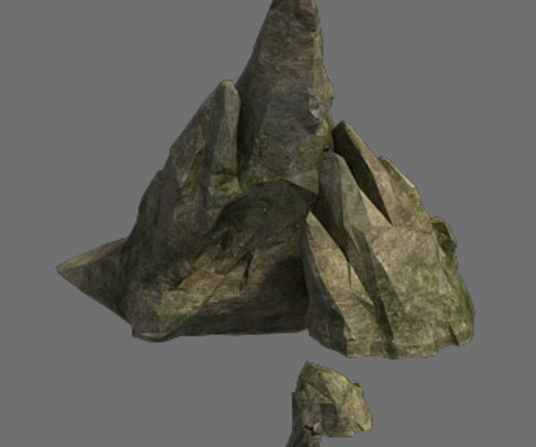 ArtStation - Shushan - pointed stone | Game Assets