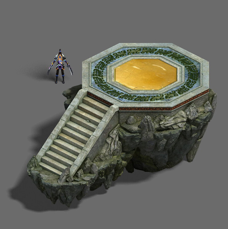 ArtStation - Shushan - small platform | Game Assets