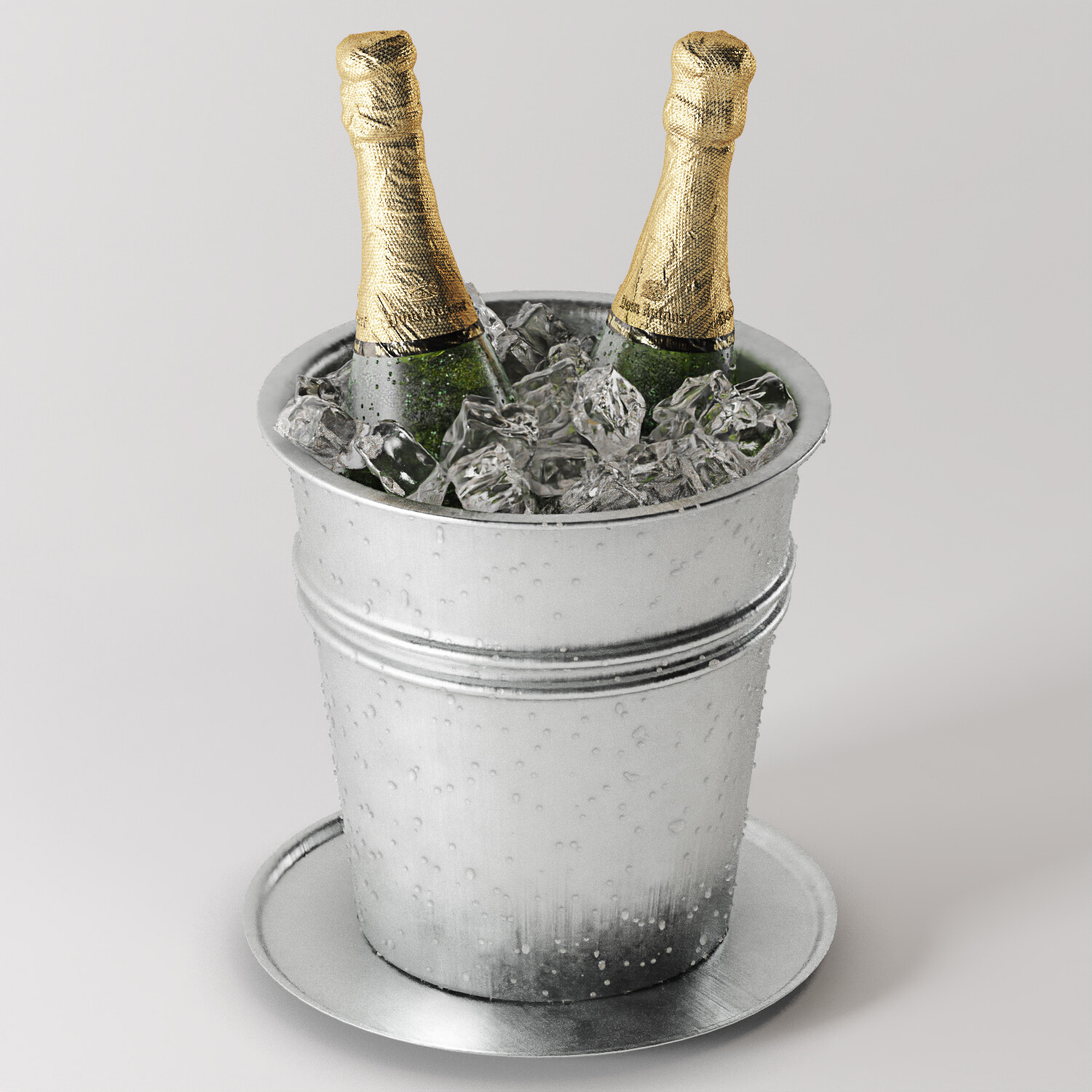 ArtStation - Champagne Beer Bucket Set | Resources