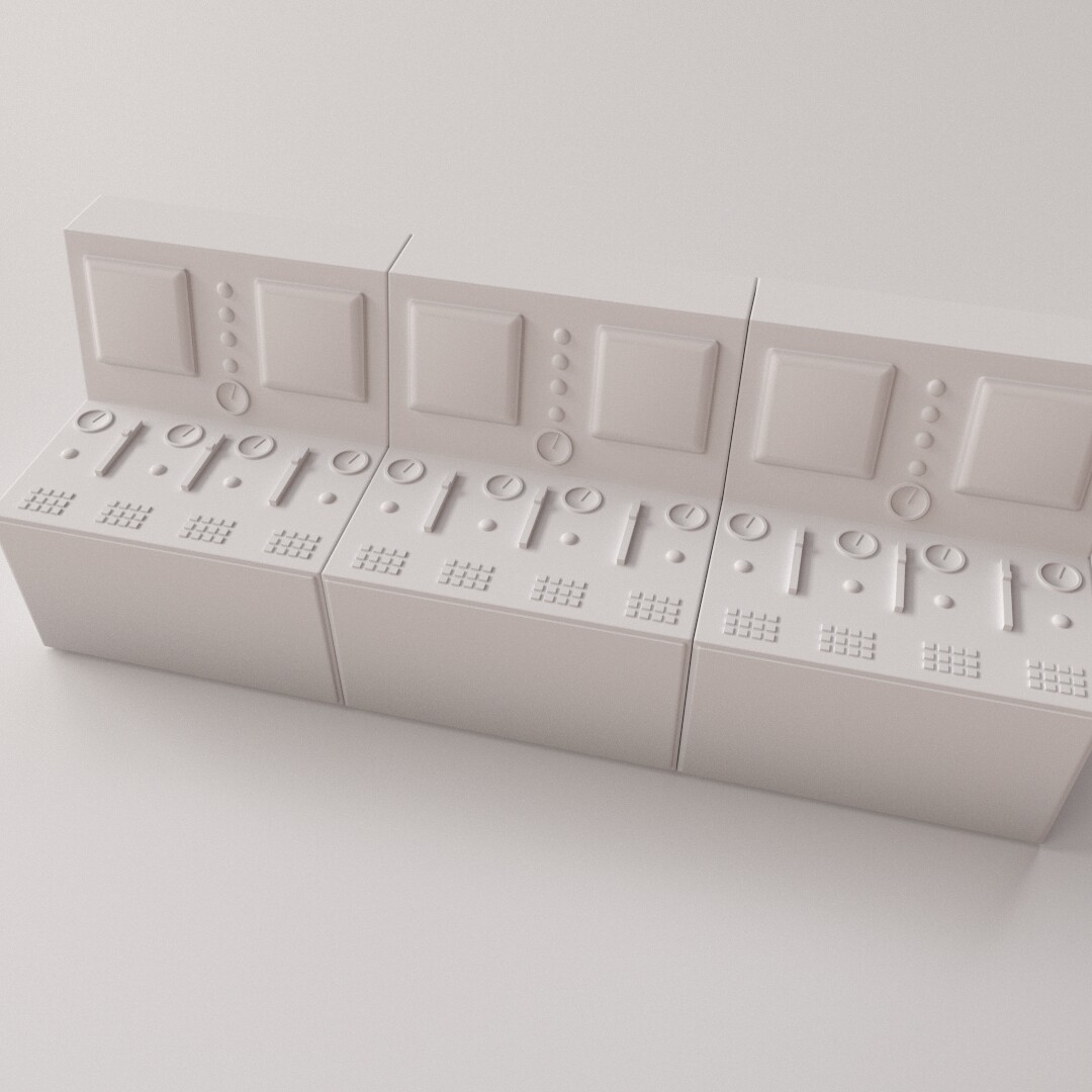 ArtStation - Control Center | Game Assets