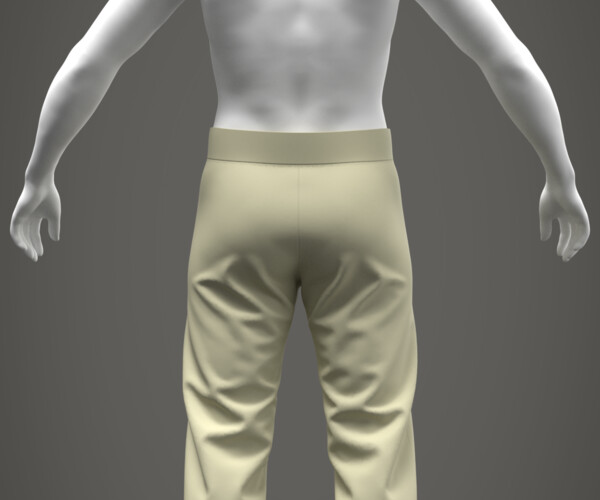 ArtStation - Pants BASIC Pattern (Marvelous Designer / Clo 3D project ...