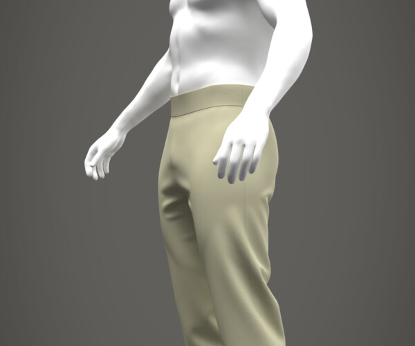 ArtStation - Pants BASIC Pattern (Marvelous Designer / Clo 3D project ...