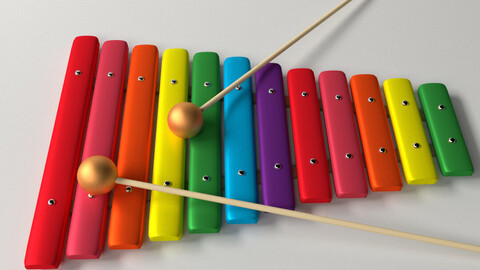 ArtStation - Xylophone | Game Assets