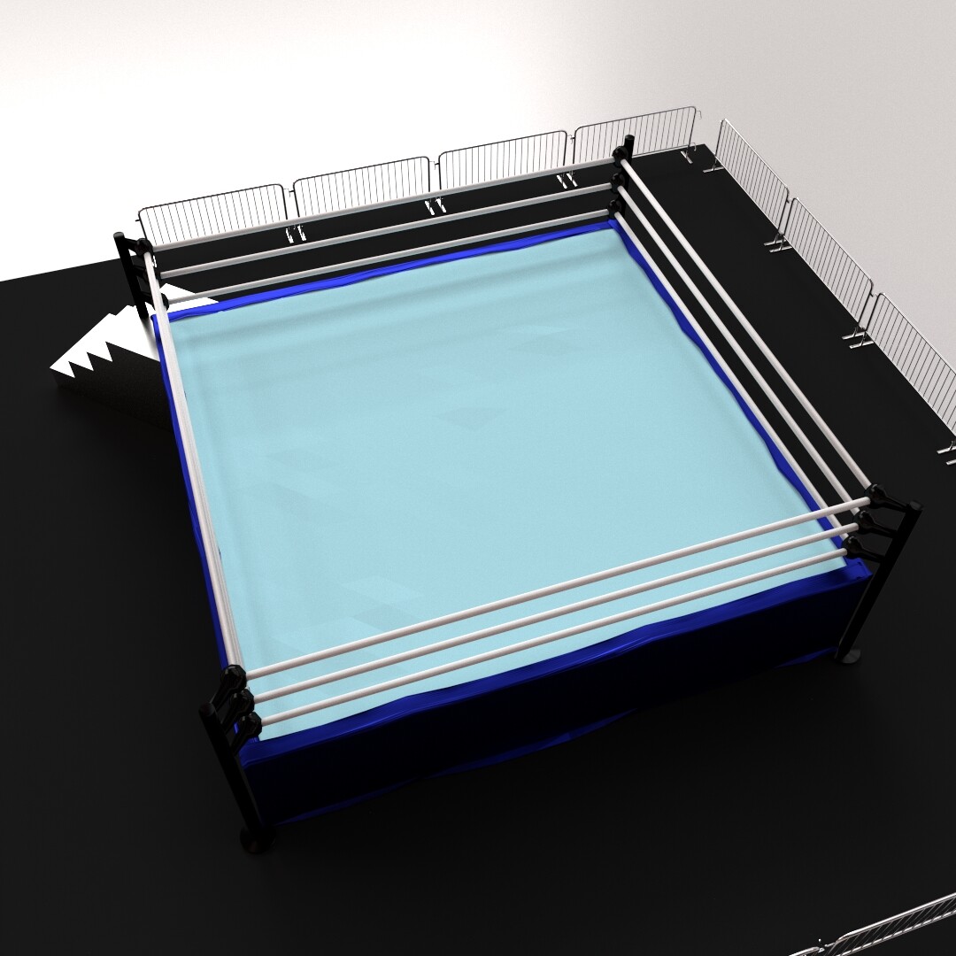 ArtStation - Wrestling Ring | Game Assets