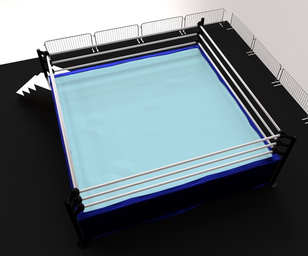 ArtStation - Wrestling Ring | Game Assets