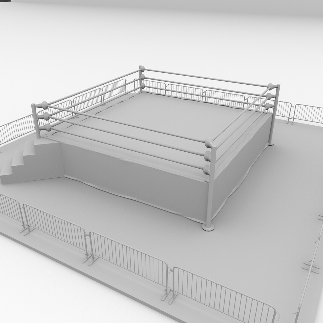 ArtStation - Wrestling Ring | Game Assets