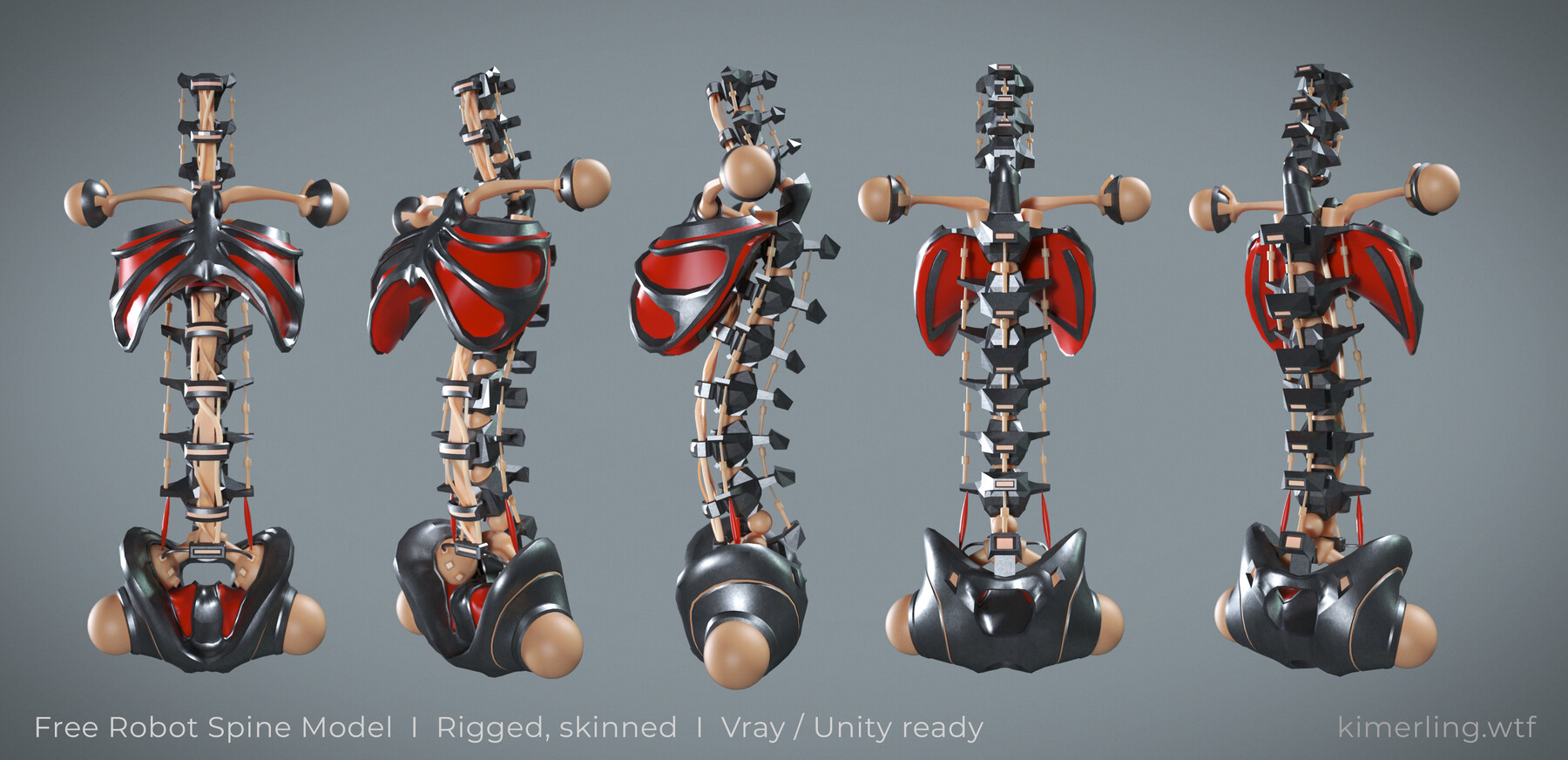 ArtStation - Robot Spine | Resources
