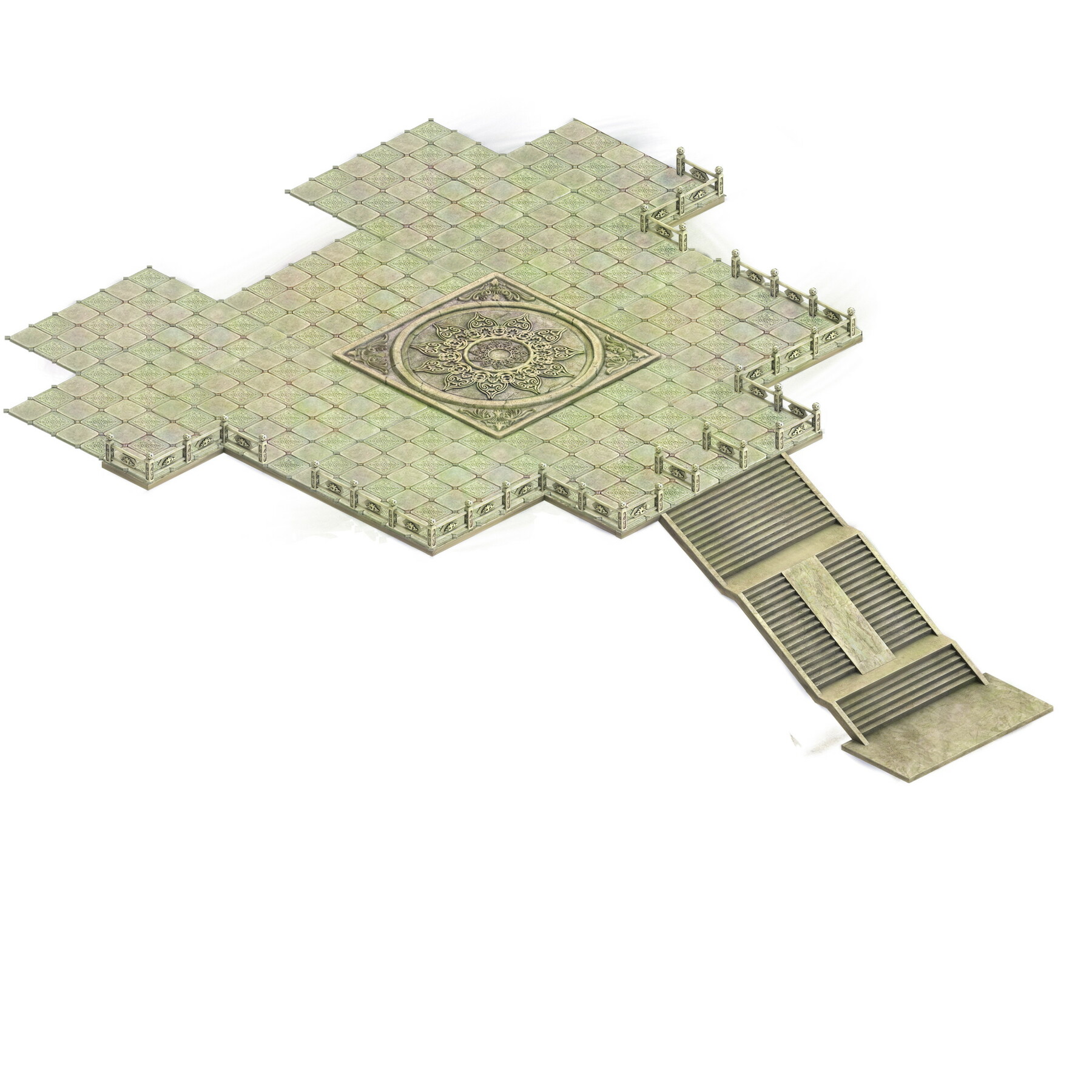 ArtStation - Happy Platform - Platform terrain | Game Assets