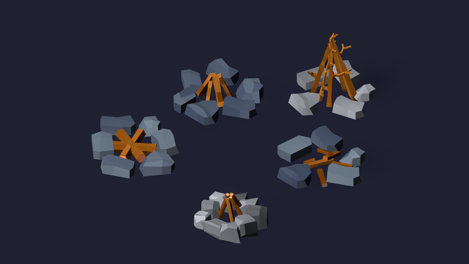 ArtStation - 200 High Quality Low Poly Assets | Game Assets