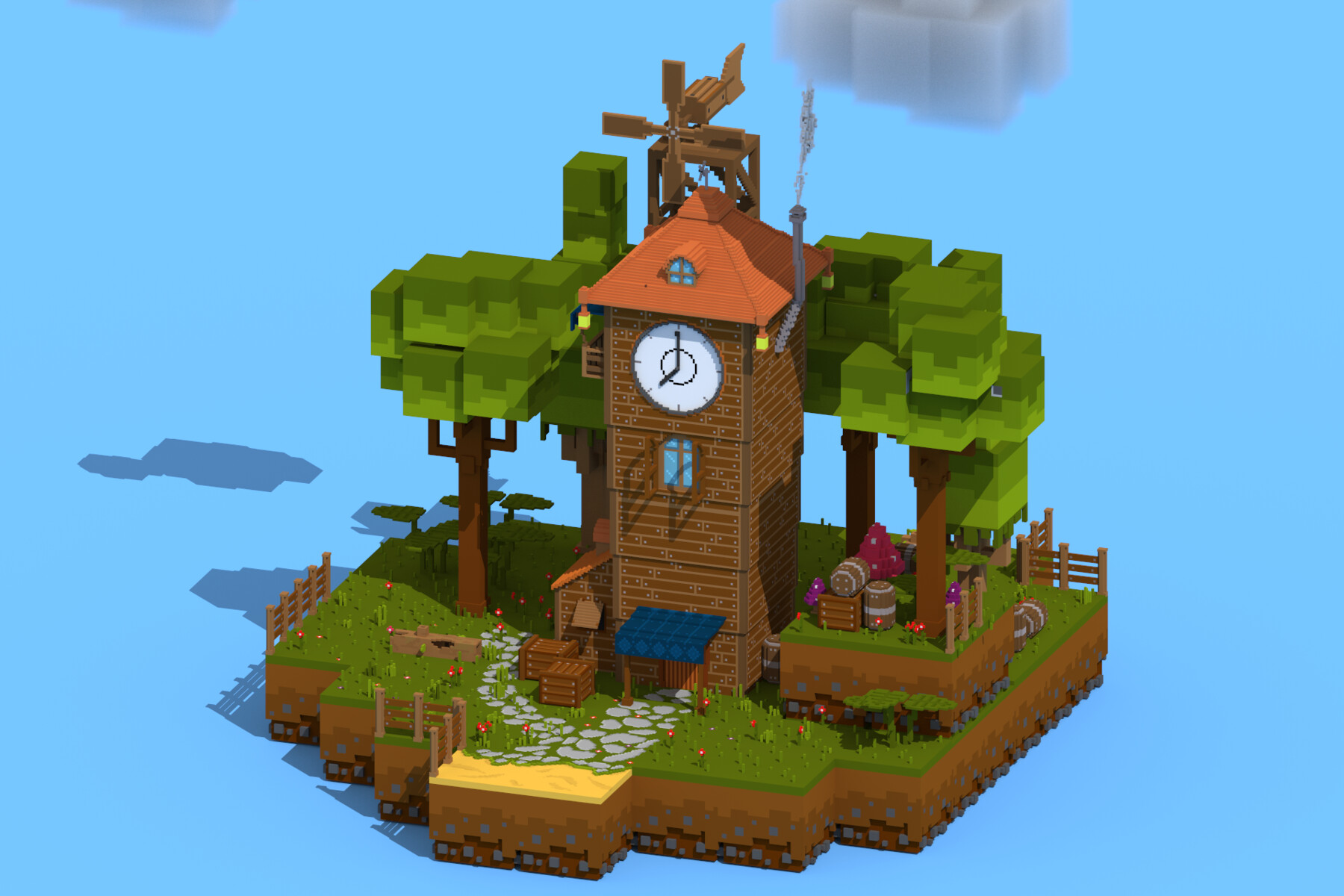 ArtStation - clock tower | Resources