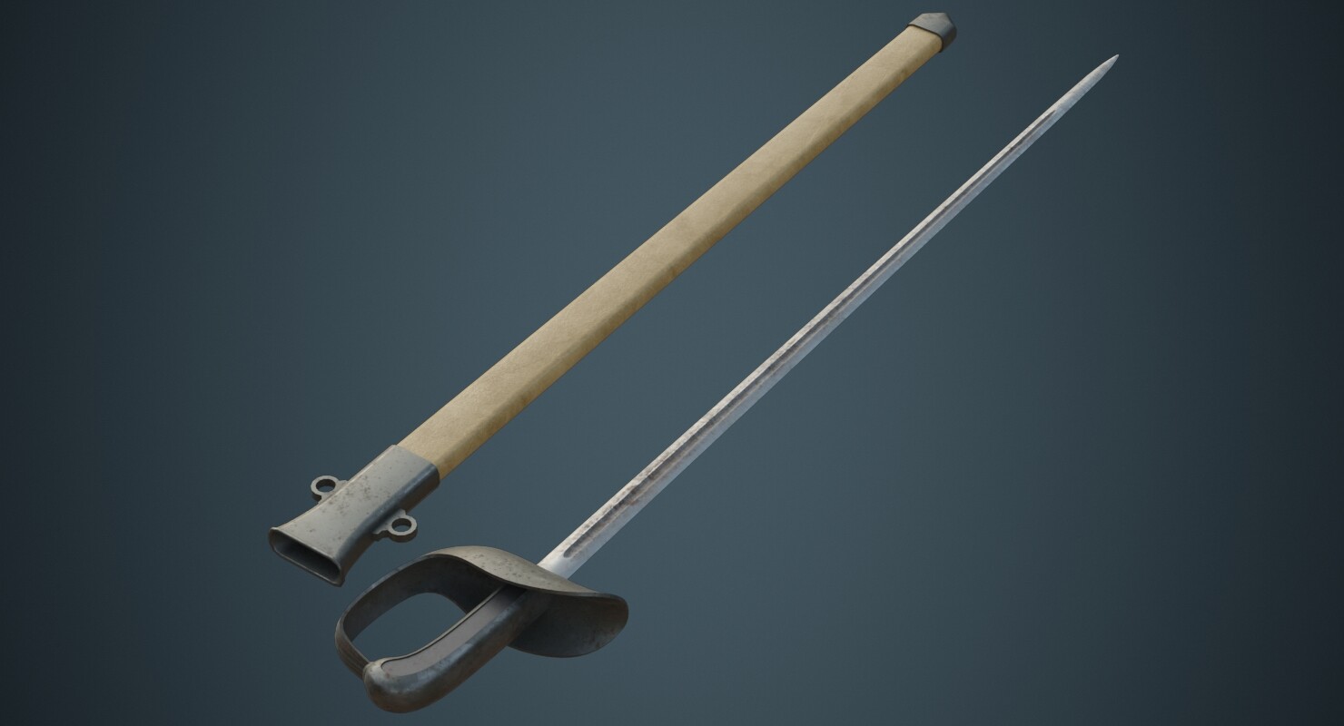 ArtStation - Sabre 2B | Game Assets