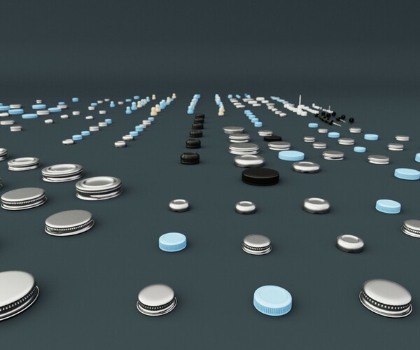 ArtStation - 3D Glass Container Big Pack of 322 Models | Resources