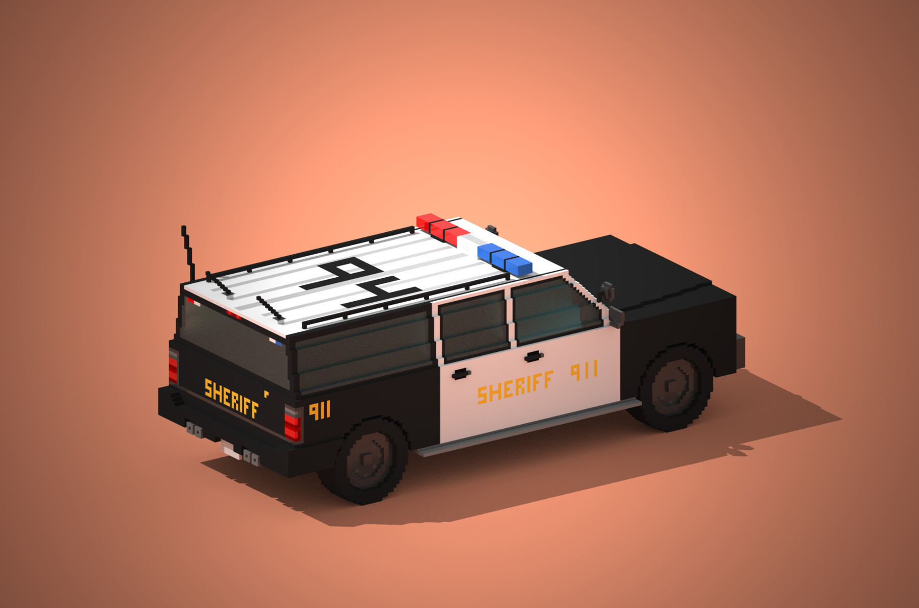 ArtStation - Police van | Resources