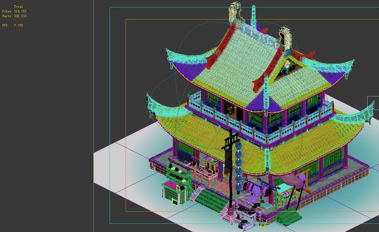 ArtStation - Game Model - City - Clothing Store | Game Assets