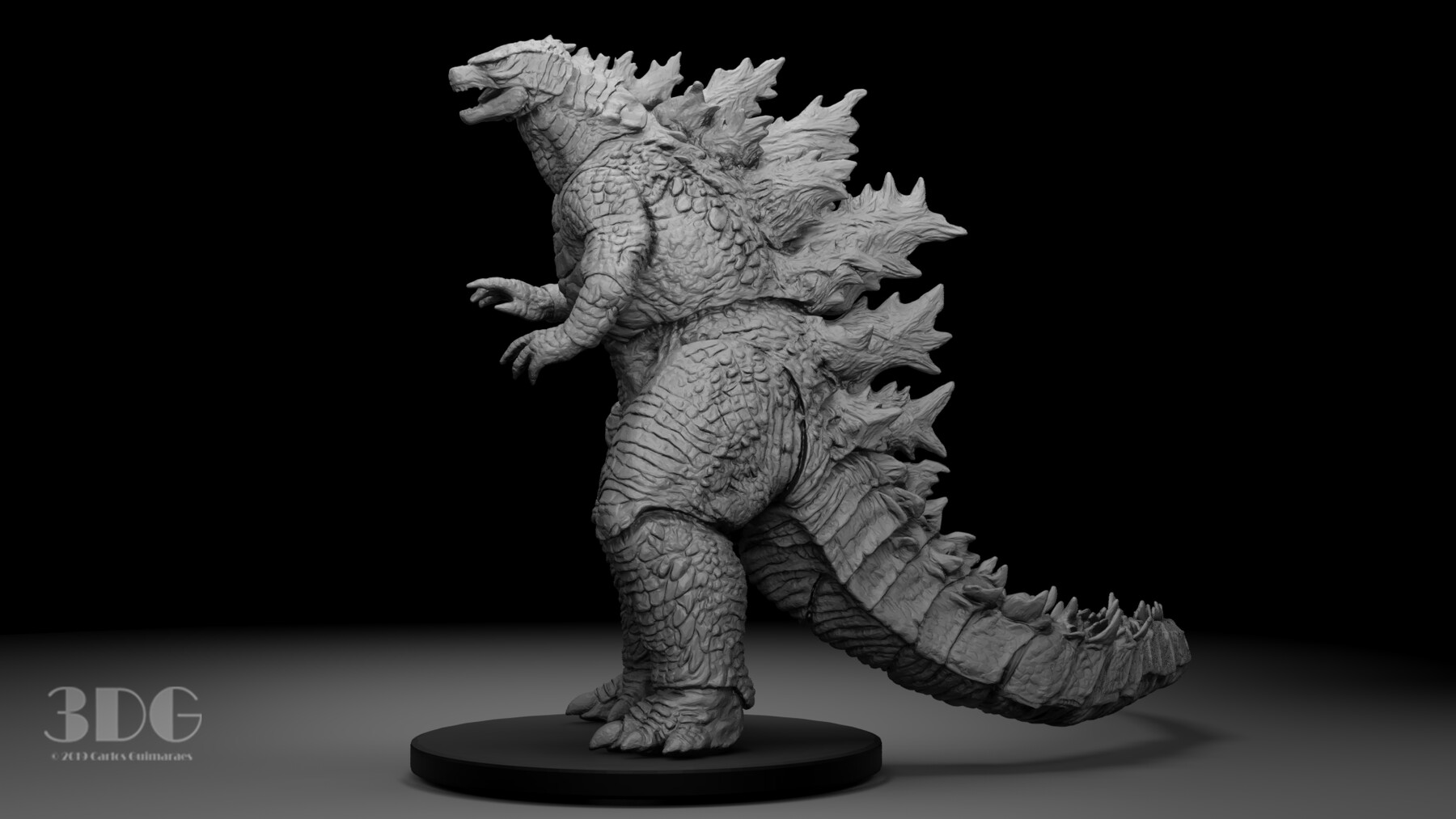 ArtStation - Godzilla Sculpt | Game Assets