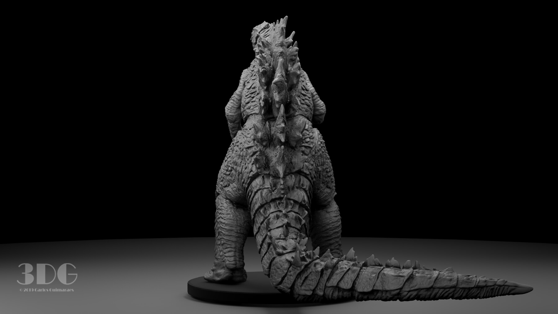 ArtStation - Godzilla Sculpt | Game Assets
