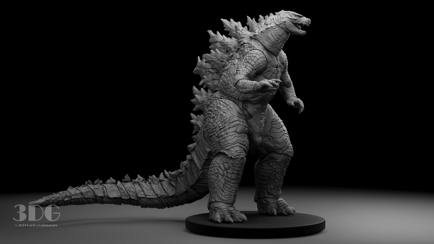 ArtStation - Godzilla Sculpt | Game Assets