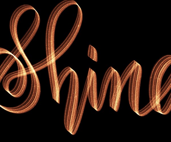 ArtStation - Procreate Brush - Glitter Shimmer | Design 2 Last | Brushes