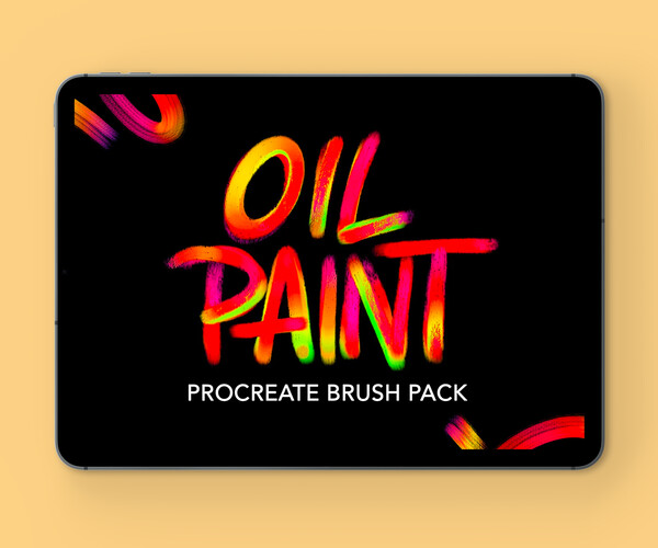 ArtStation - Procreate Brushset - Oil Paint | Design 2 Last | Brushes