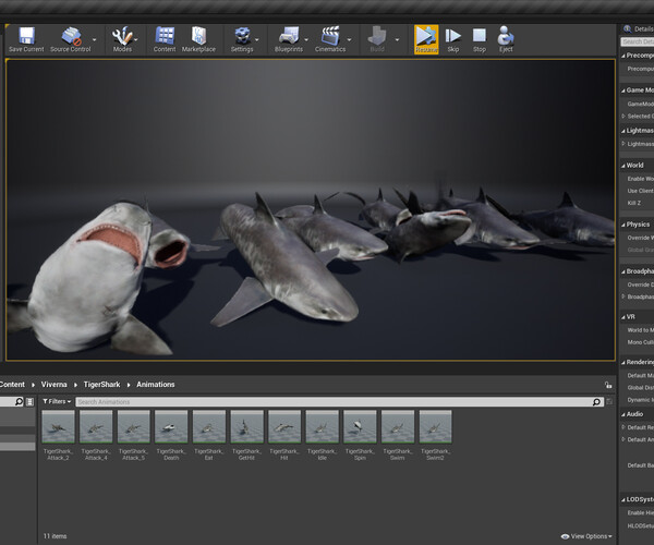 ArtStation - Tiger Shark - Game Ready | Game Assets