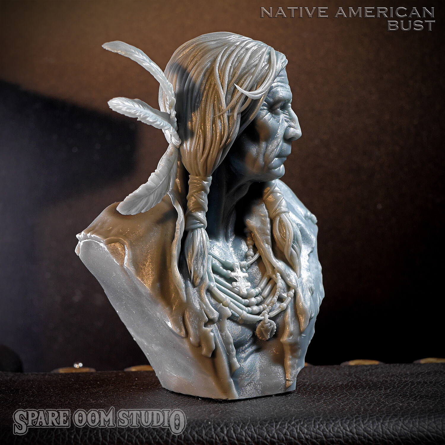 ArtStation - Native American Bust | Resources