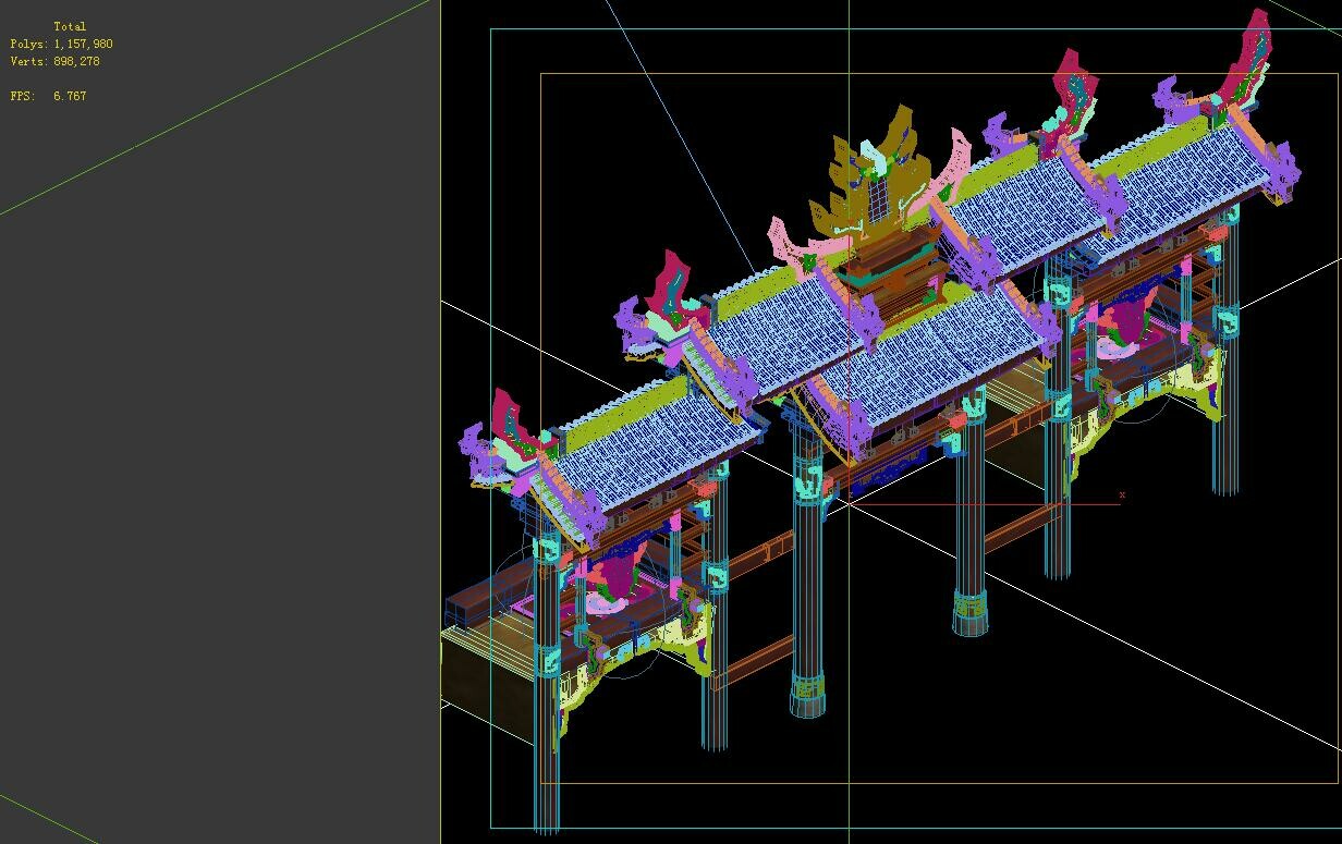 ArtStation - Large wooden arch | Game Assets