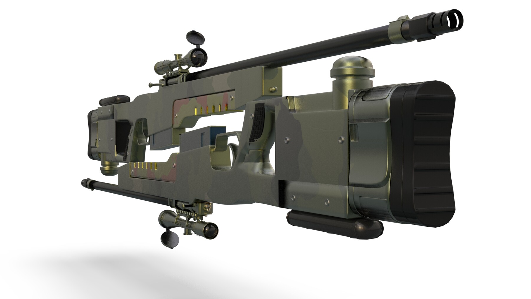 ArtStation - Sniper rifle | Game Assets