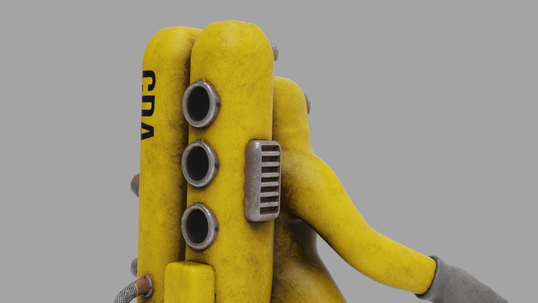 ArtStation - CDA Agent - Monster Inc 3D print model | Resources