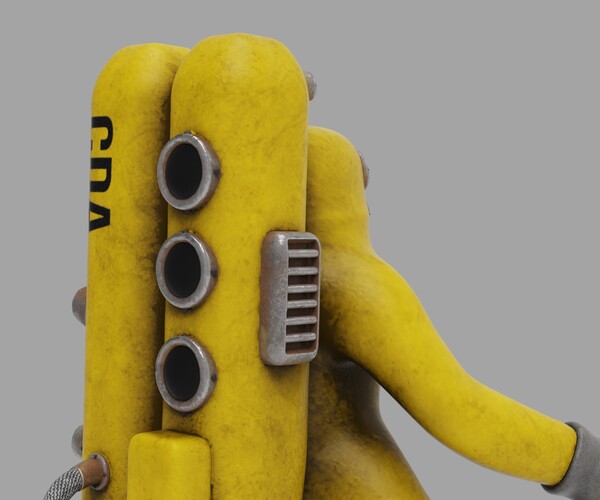 ArtStation - CDA Agent - Monster Inc 3D print model | Resources