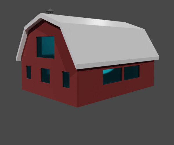 ArtStation - Simple Barn | Resources