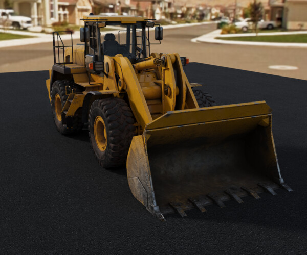 ArtStation - Wheel Loader | Resources