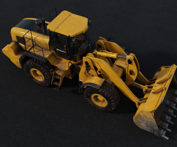 ArtStation - Wheel Loader | Resources