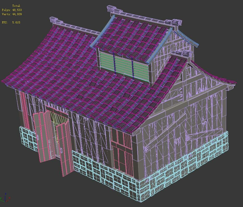 ArtStation - Heyang City - House 03 | Game Assets