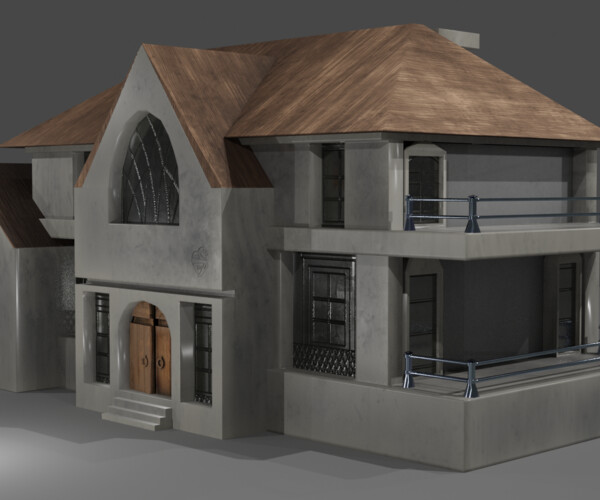 ArtStation - House 3D Model | Game Assets