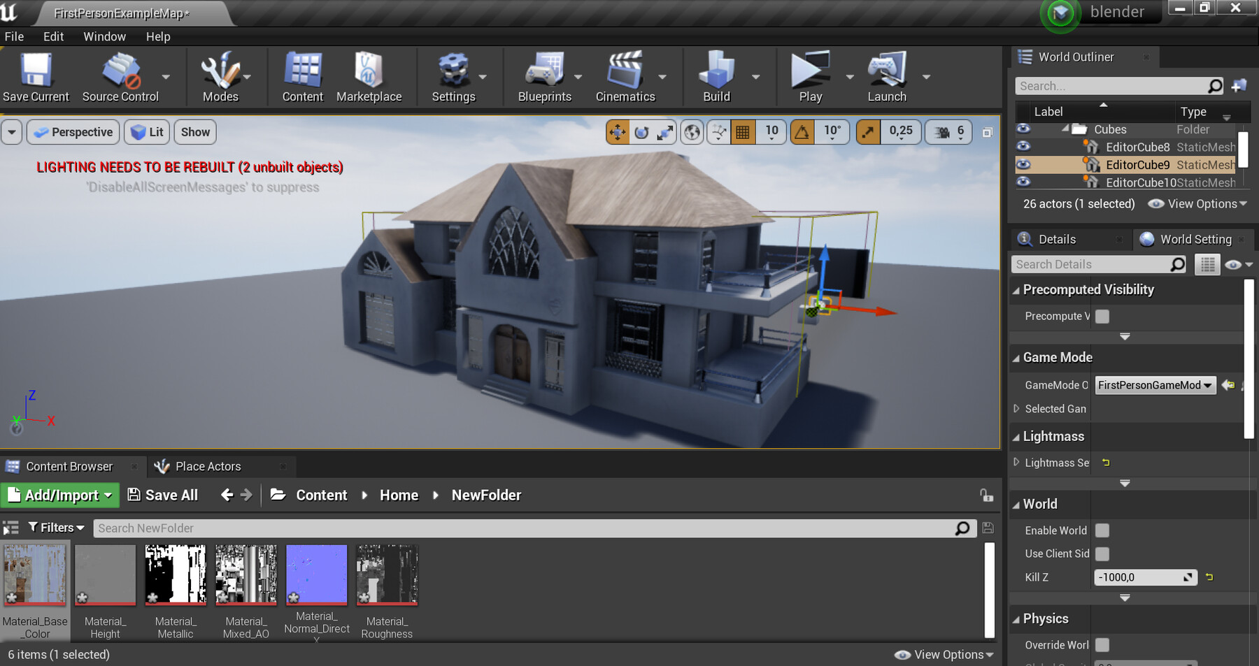 ArtStation - House 3D Model | Game Assets