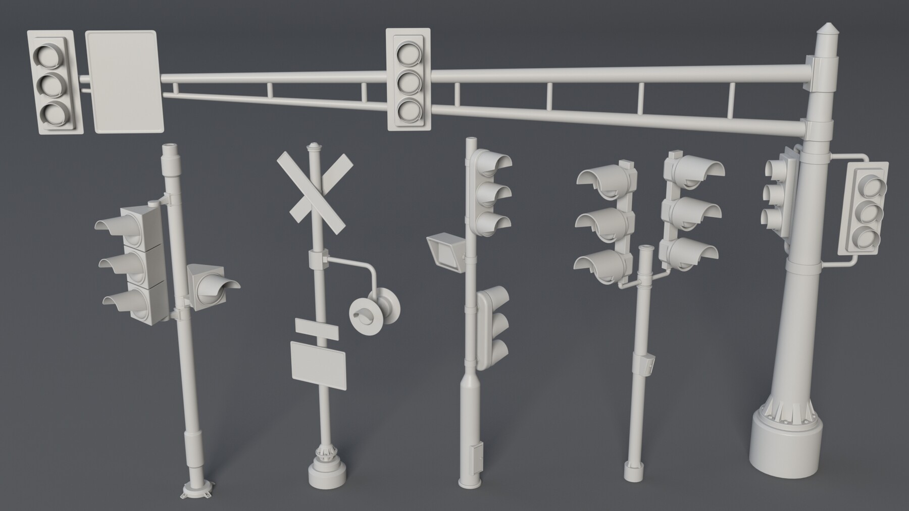 ArtStation - Street Collection 2 - 60 pieces | Resources