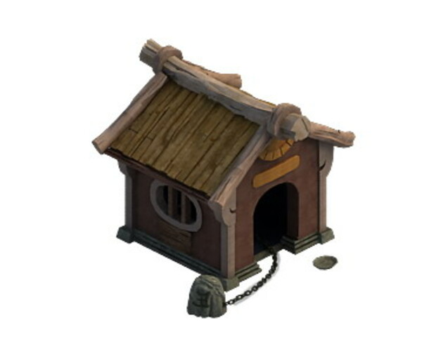 ArtStation - Family - dog house | Game Assets