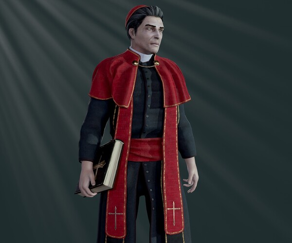 ArtStation - Priest | Game Assets