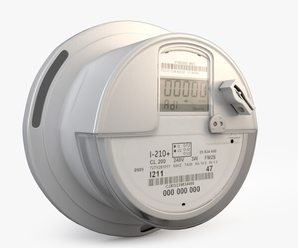 ArtStation - electricity meter | Resources