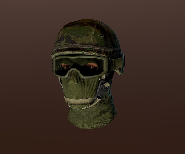 ArtStation - Military Head | Game Assets