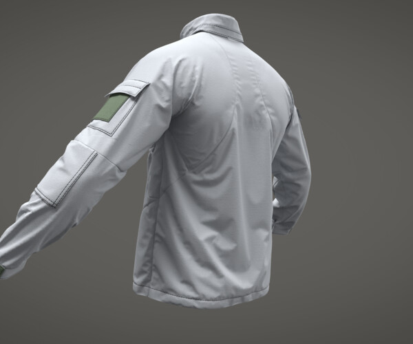 ArtStation - Military Jacket SoftShell PCU Level 5 (Marvelous Designer ...