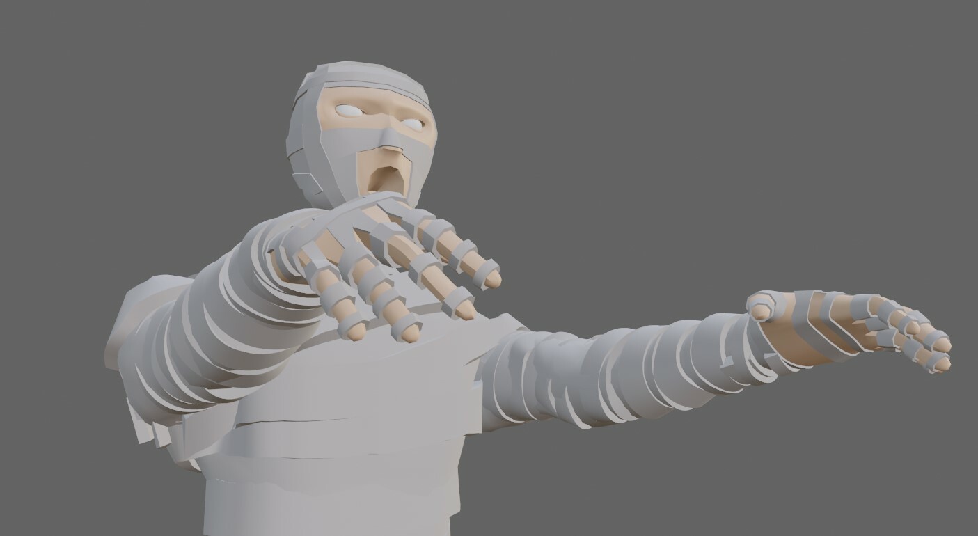 ArtStation - Mummy - Mumia 3D model | Game Assets