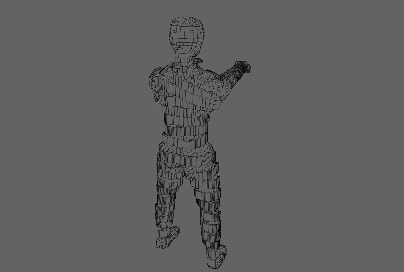 ArtStation - Mummy - Mumia 3D model | Game Assets