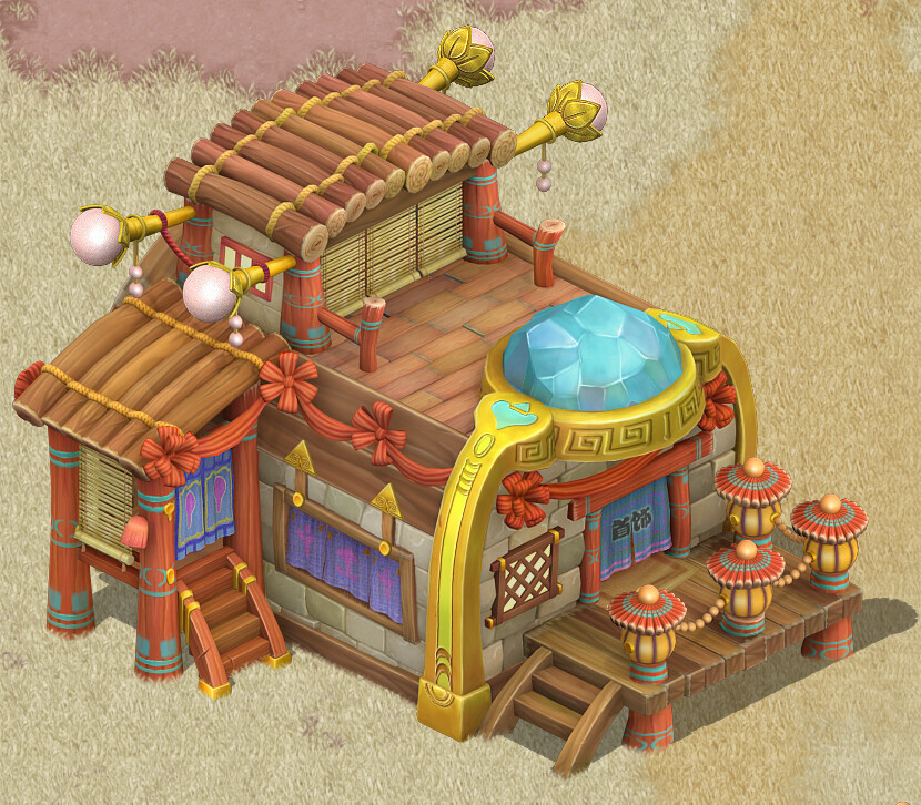 ArtStation - Cartoon version - jewelry shop 03 | Game Assets