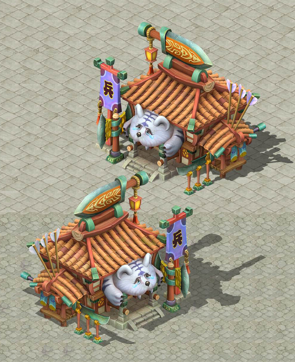 ArtStation - Cartoon version - weapons store | Game Assets