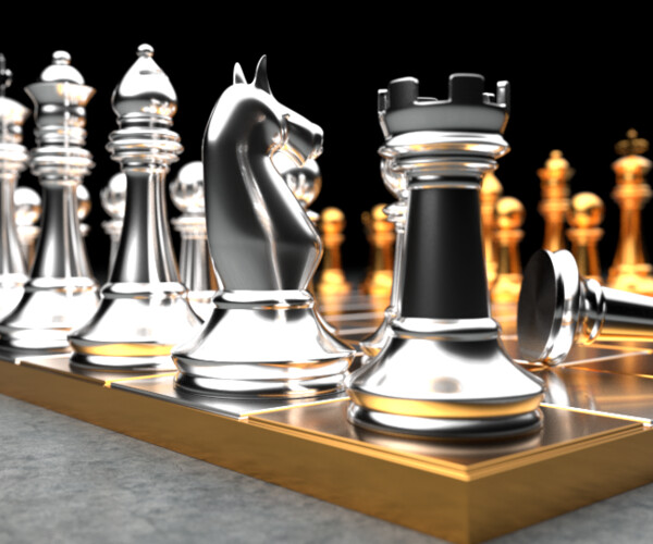 ArtStation - Super Chess - With Smart PBR Node | Game Assets