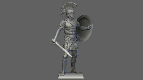 ArtStation - Roman Gladiator 3d print model | Resources