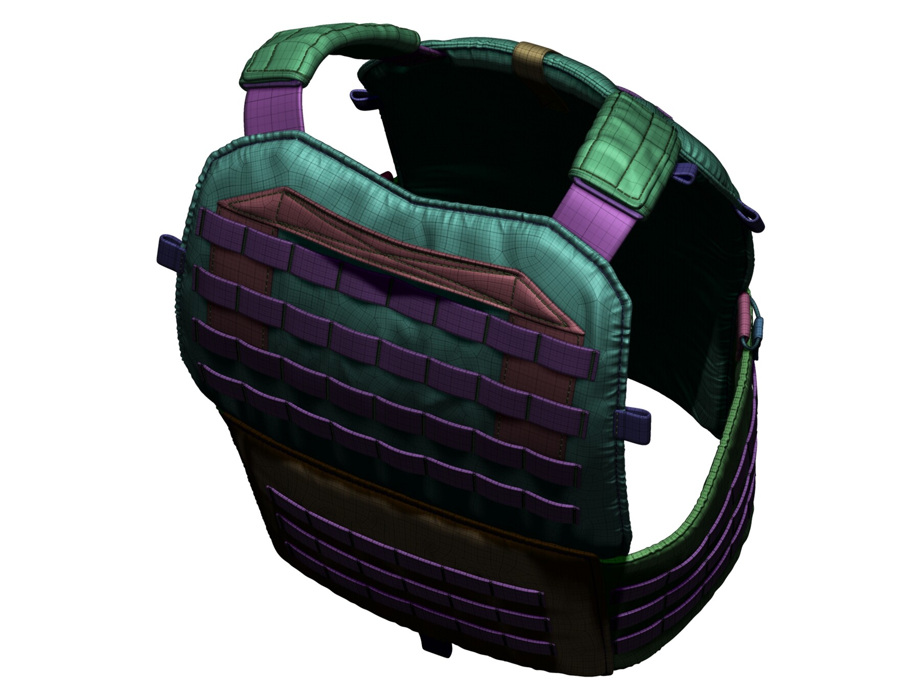 ArtStation - Zbrush Tactical Military Vest | Game Assets