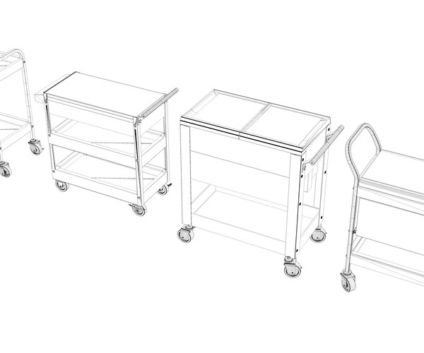 ArtStation - 4 Tool carts | Resources
