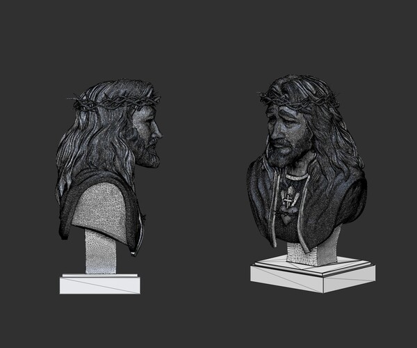ArtStation - jesus 3D printable STL | Resources